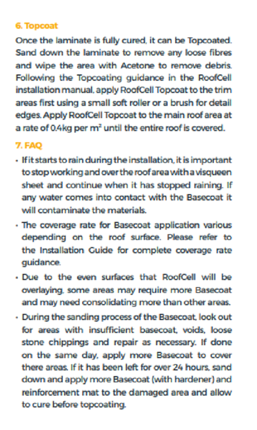25m² Cure It ROOFCELL Roofing kit For ROUGH FELT | The Roof Shop